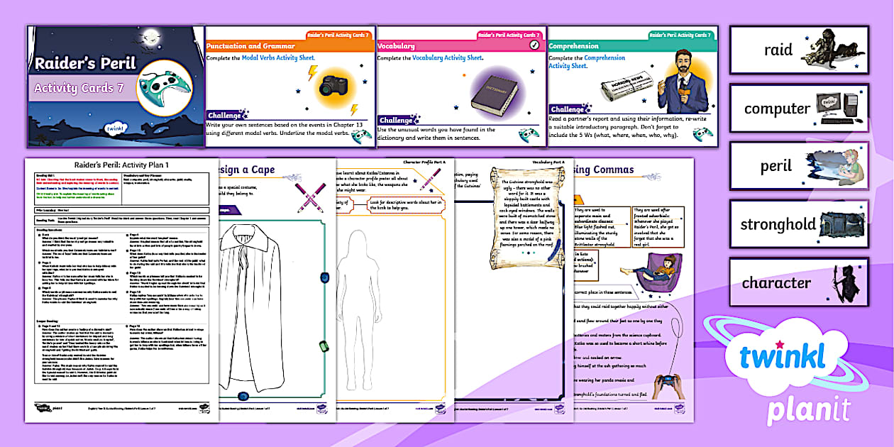 Raider's Peril Guided Reading 1 Y5 (teacher made) - Twinkl