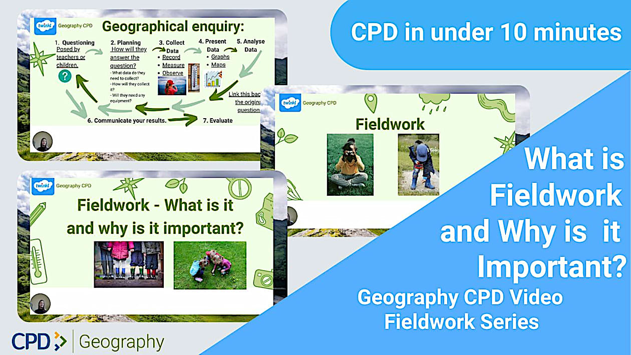 What is Fieldwork? CPD Video (Hecho por educadores) - Twinkl