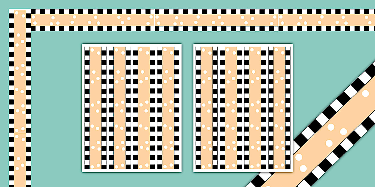 Welcome to Our Patch! Theme Bulletin Board Borders - Twinkl