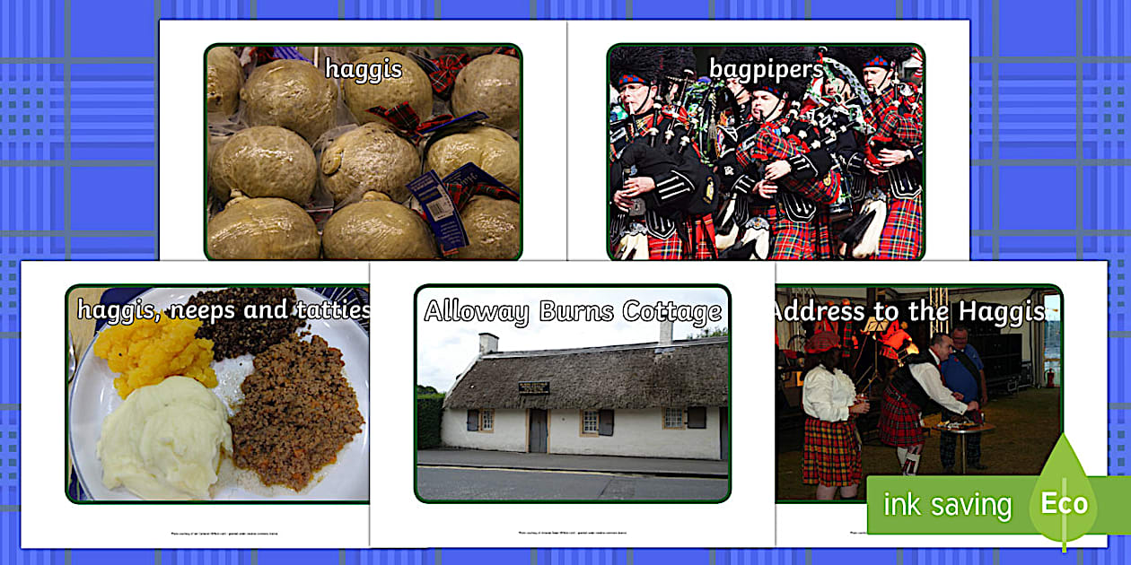 Burns Night Display Photos | Twinkl
