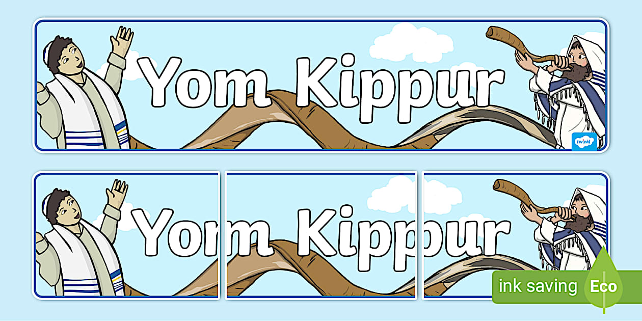 KS1 Yom Kippur Display Banner | Primary Resources - Twinkl