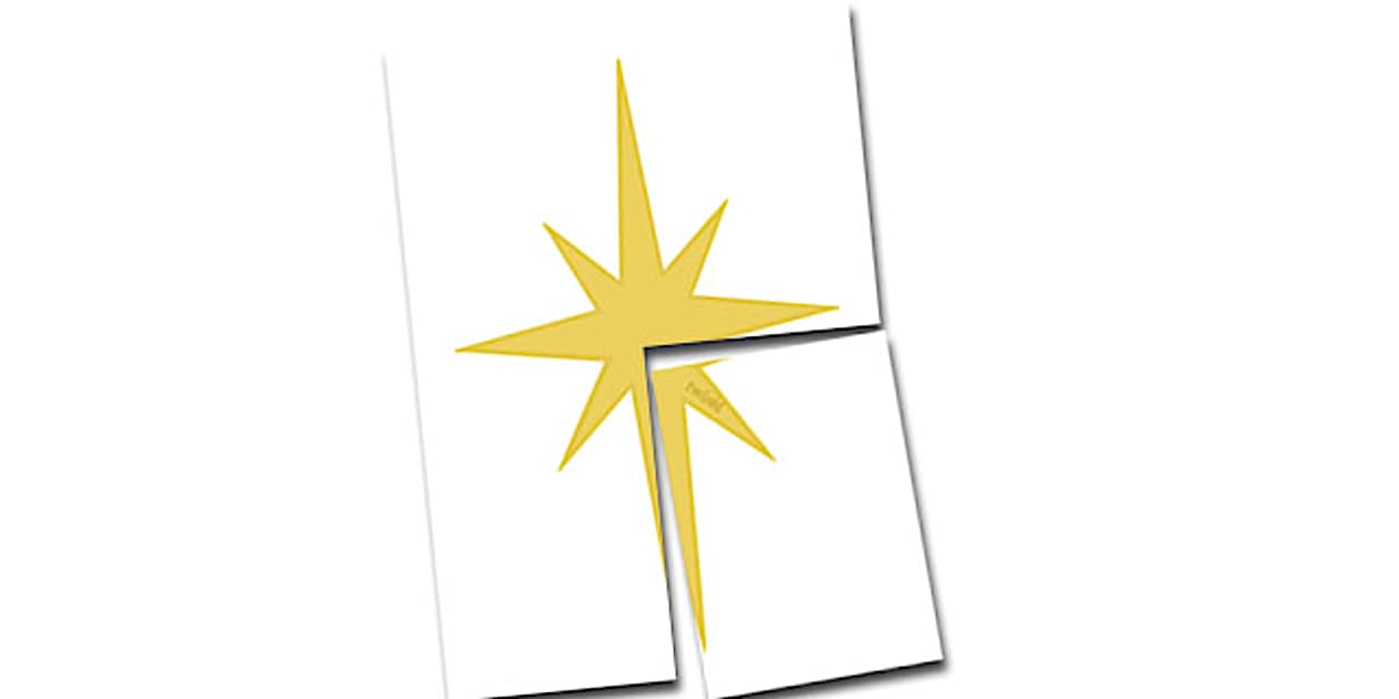 Display Star Extra Large (teacher made) - Twinkl