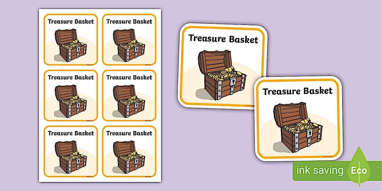 Treasure Basket Labels (teacher made) - Twinkl