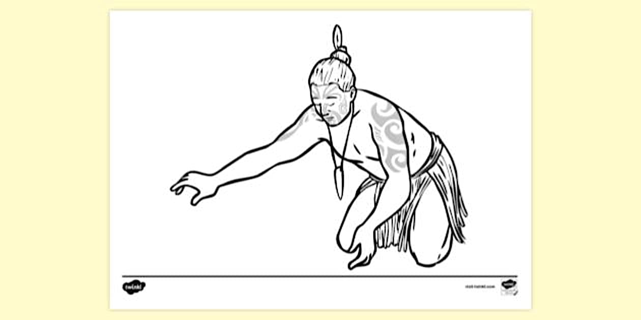 Brother Kneeling Colouring Sheet | Colouring Sheets - Twinkl