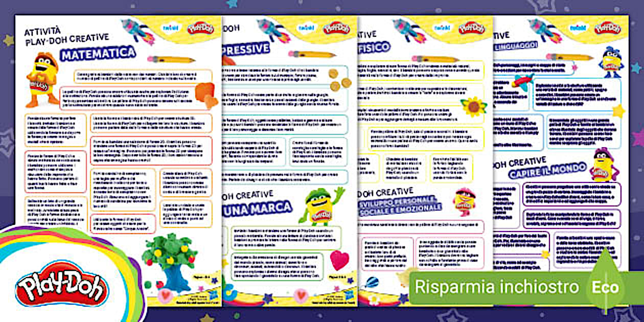 FREE! - Play-Doh: Attività creative di matematica - Twinkl