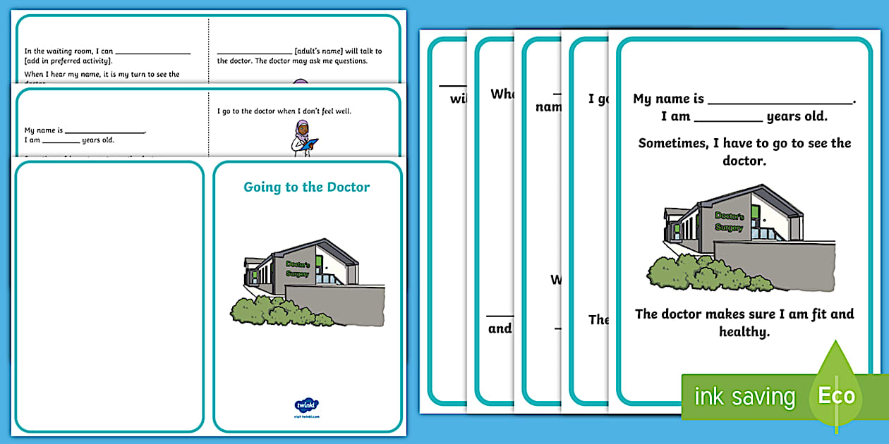 Going to the Doctor Social Situation (teacher made) - Twinkl