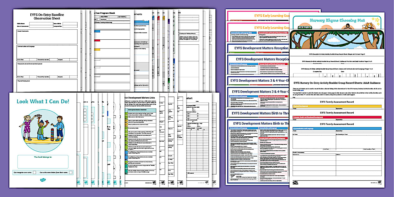 EYFS For Childminders Assessment Pack (teacher made)