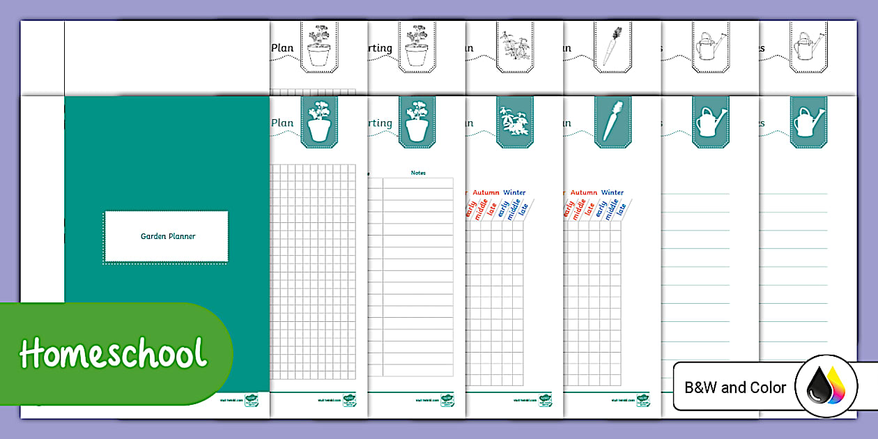Garden Planner (teacher made) - Twinkl