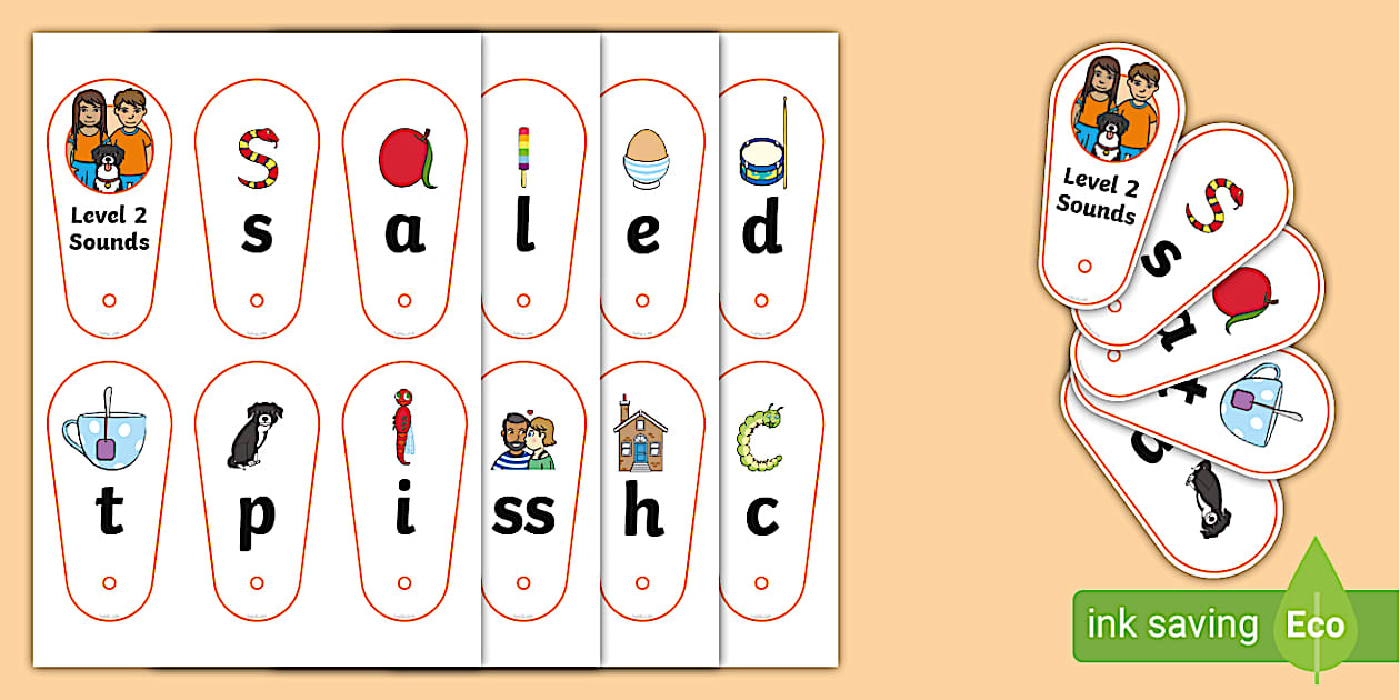 Editable Level 2 Phoneme Fan (teacher made) - Twinkl