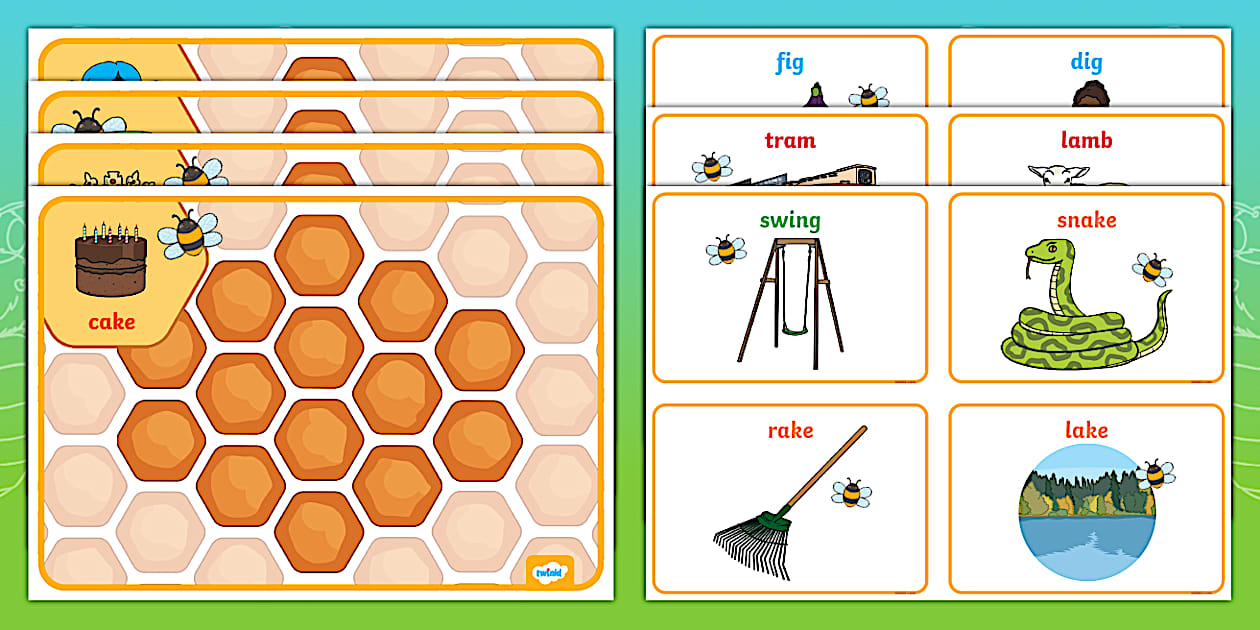 Rhyming Bee Activity | Twinkl EYFS | Rhyming | World Bee Day