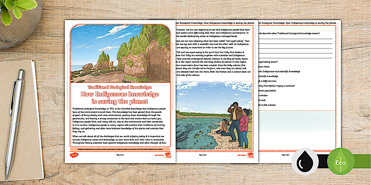 FREE! - Traditional Ecological Knowledge Saving the Planet Reading