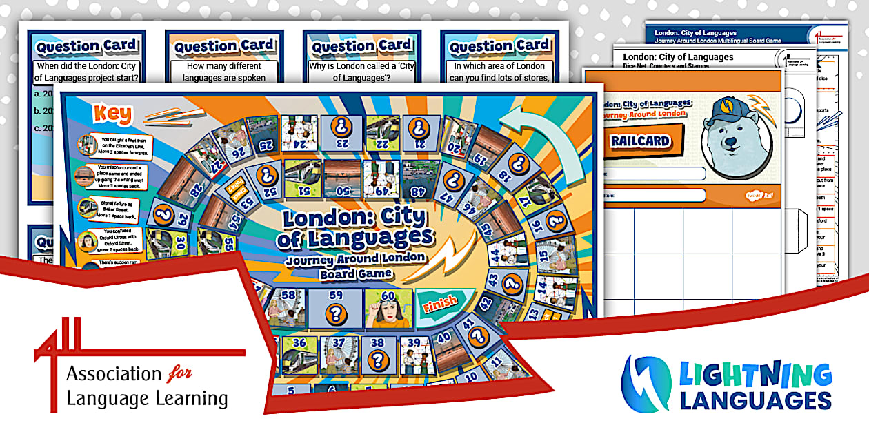 👉 London City of Languages: Multilingual Board Game