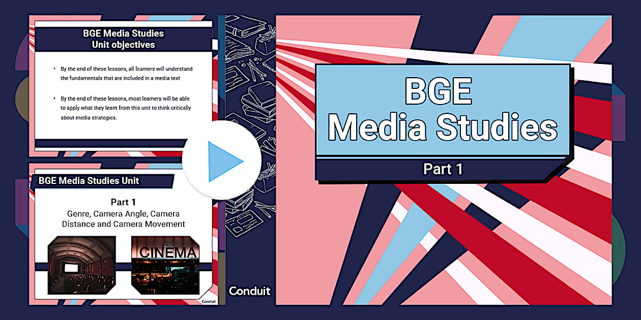 BGE Media Studies Unit PowerPoint Part 1 (teacher made)