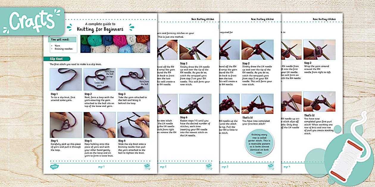 A Complete Guide to Knitting for Beginners | Knitting