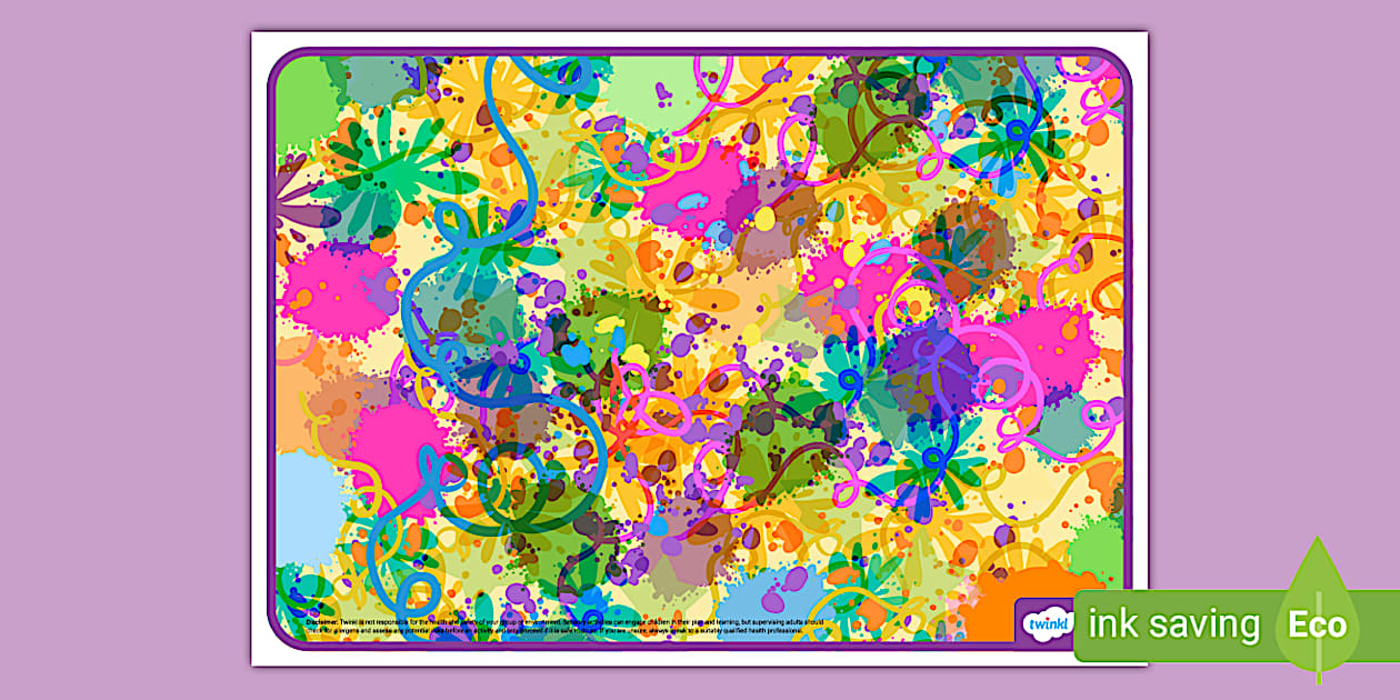 Bonfire Night Colorful Playdough Mat Background - Twinkl