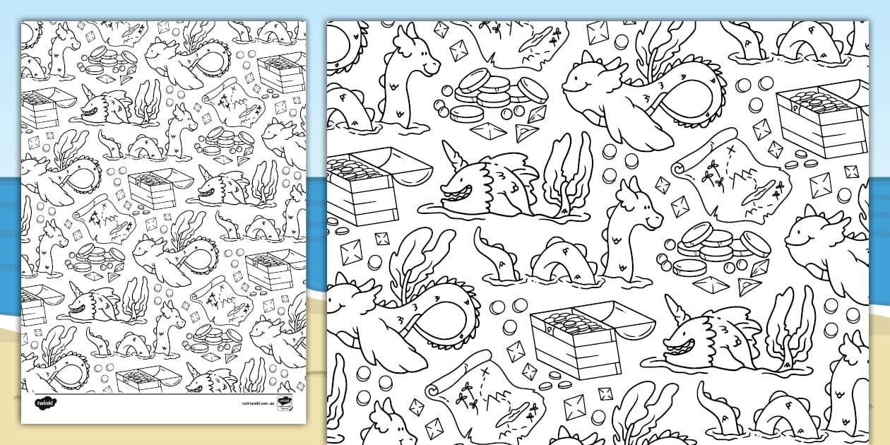 * NEW * Treasure Map Doodles - Twinkl Creative Arts - Twinkl