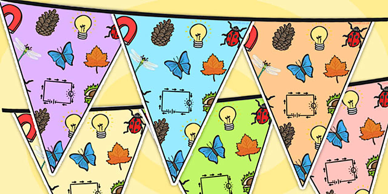 👉 Exploration Area Themed Bunting (Teacher-Made) - Twinkl