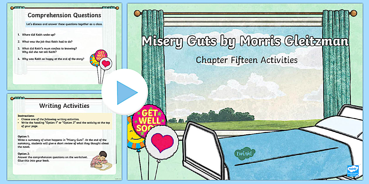 Chapter 15 Activities to Support Teaching on Misery Guts by Morris ...