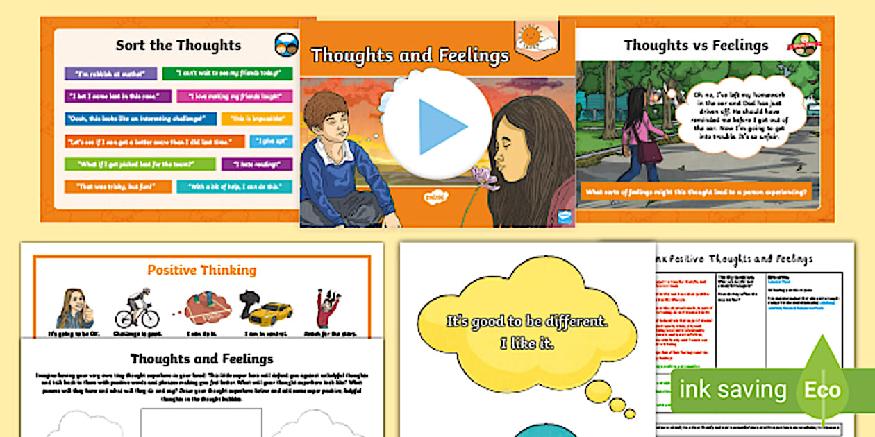PSHE: LKS2 Think Positive - Lesson Pack 2 (profesor hizo)