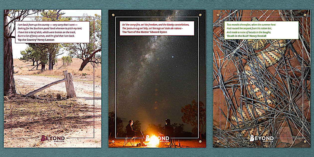 Australian Poetry Posters (teacher made) - Twinkl