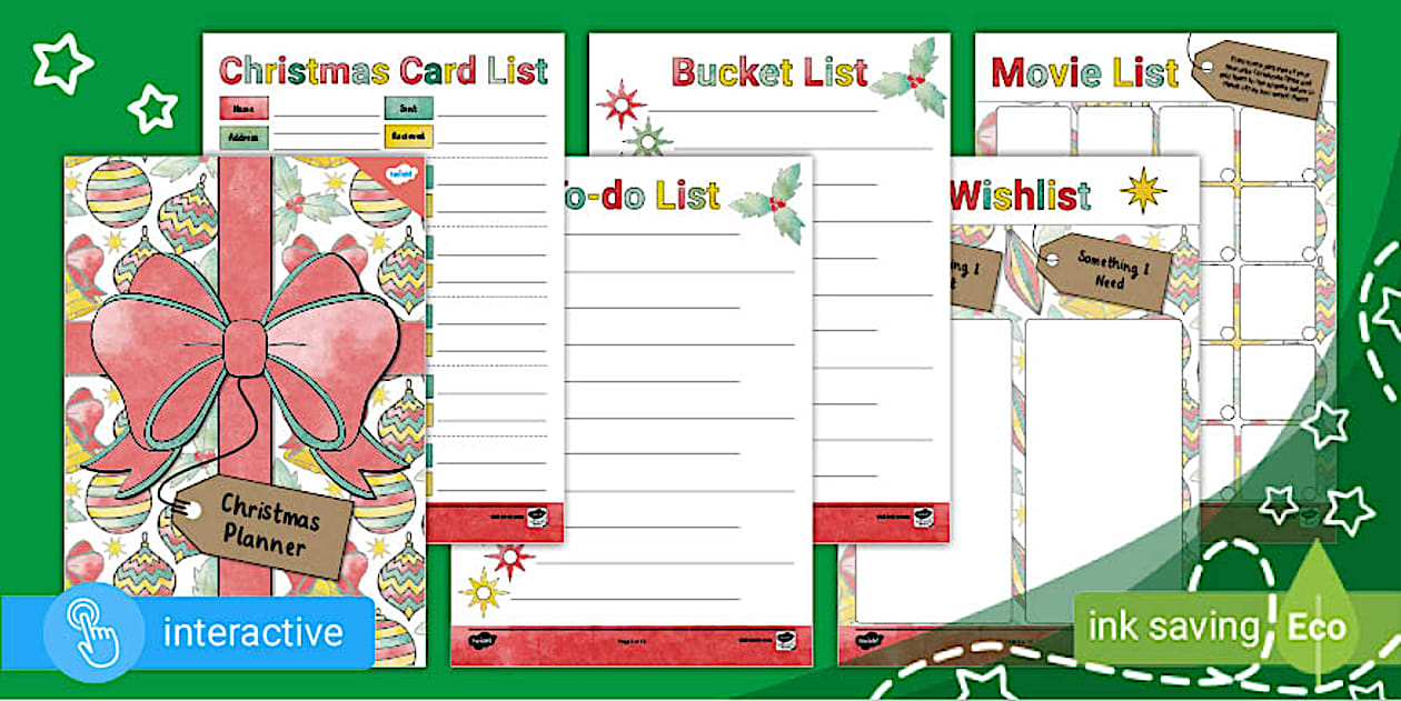 Christmas Planner
