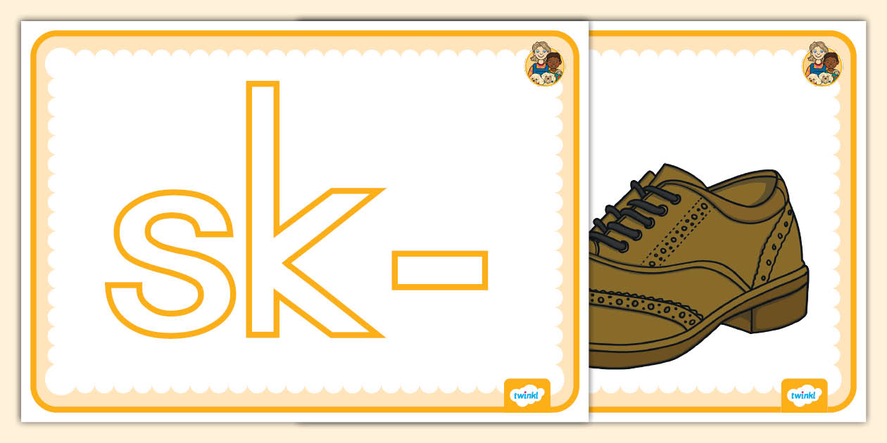 Graad 2 Klanke Plakkate sk- (teacher made) - Twinkl