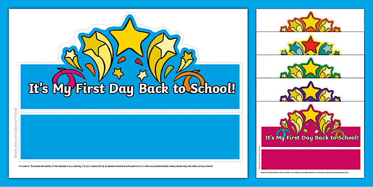 Back to School Headband - Twinkl Classroom Management