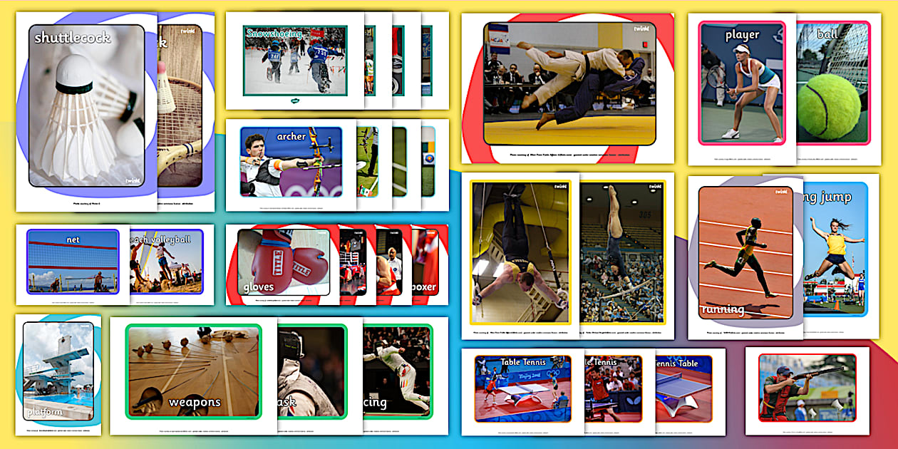 Sports Resource Pictures Pack - Twinkl NZ (teacher made)