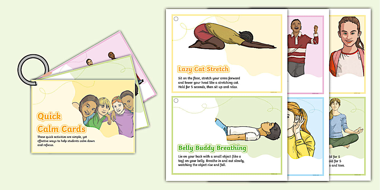 Quick Calm Cards