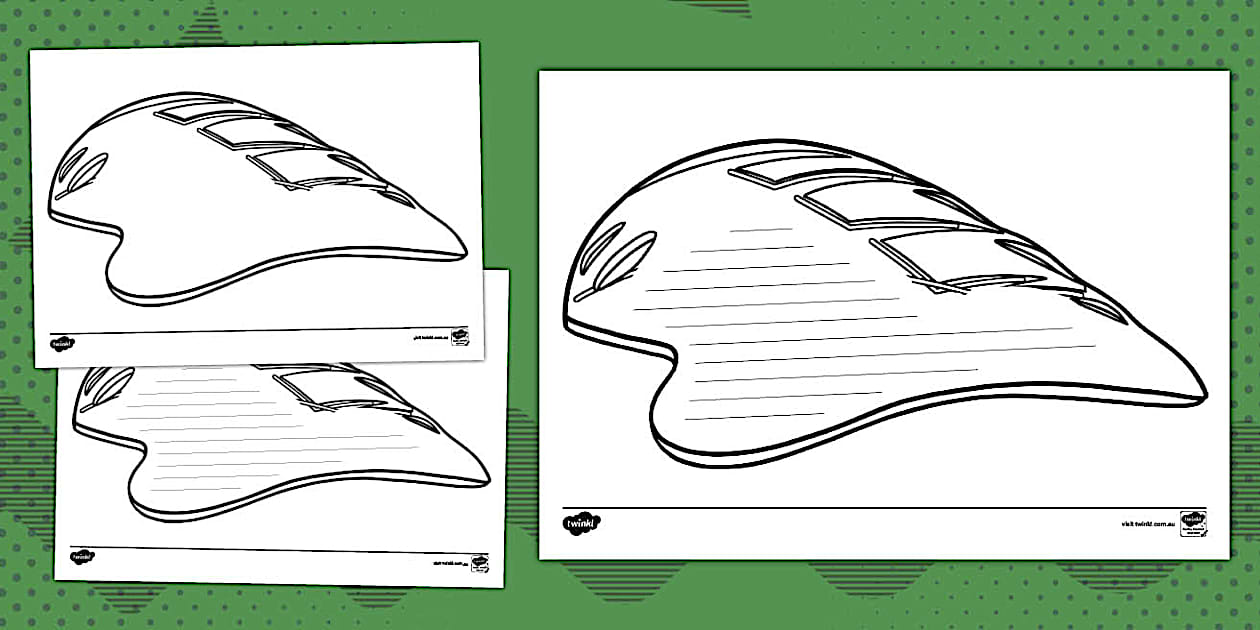 Bike Helmet Writing Template - Twinkl Writing - Twinkl