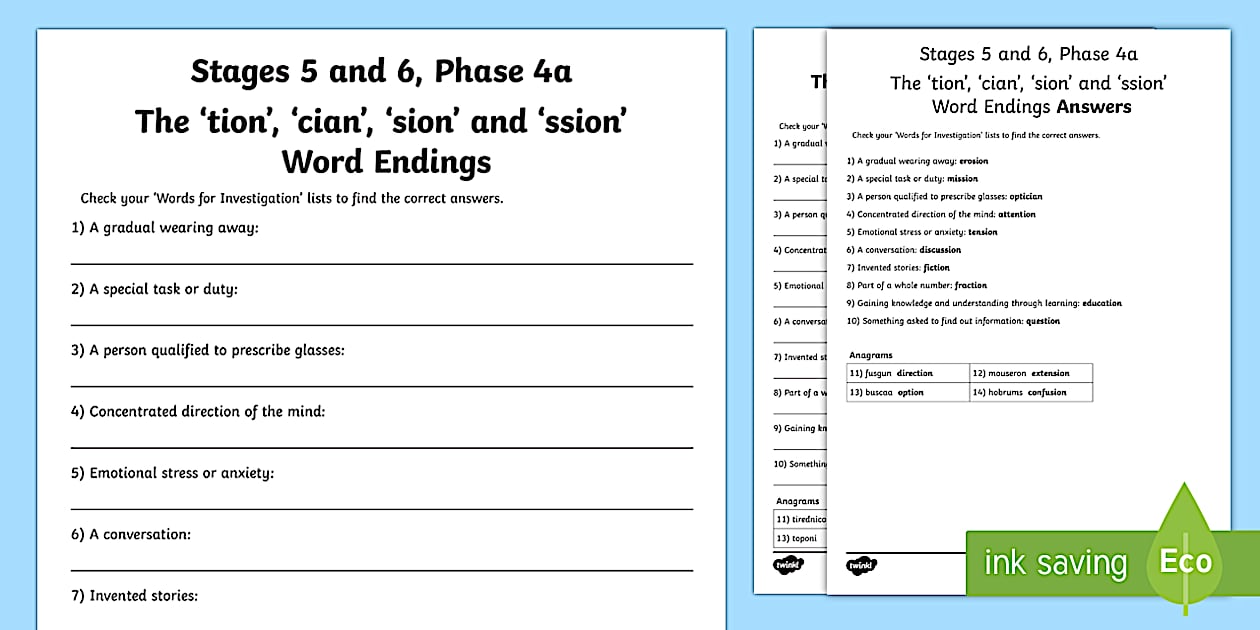 Northern Ireland Linguistic Phonics Stage 5 and 6, Phase 4a,