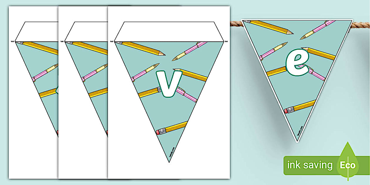 Seven Stages for Effective Writing - Display Bunting