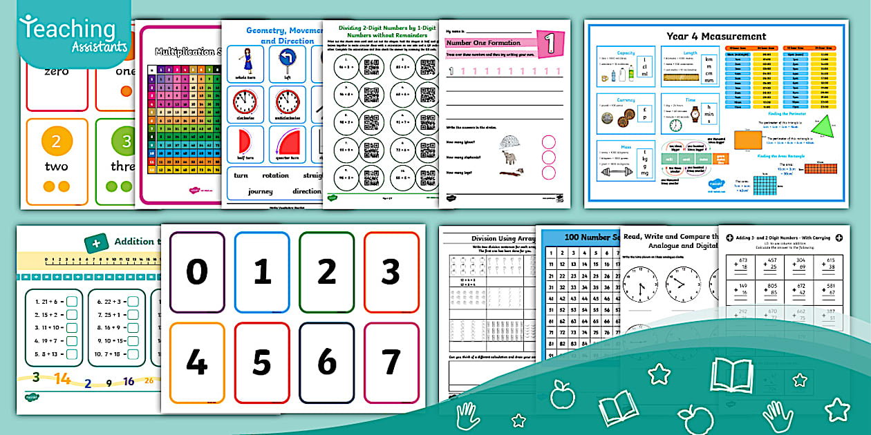👉 TA Maths Skills Resource Pack (teacher made) - Twinkl