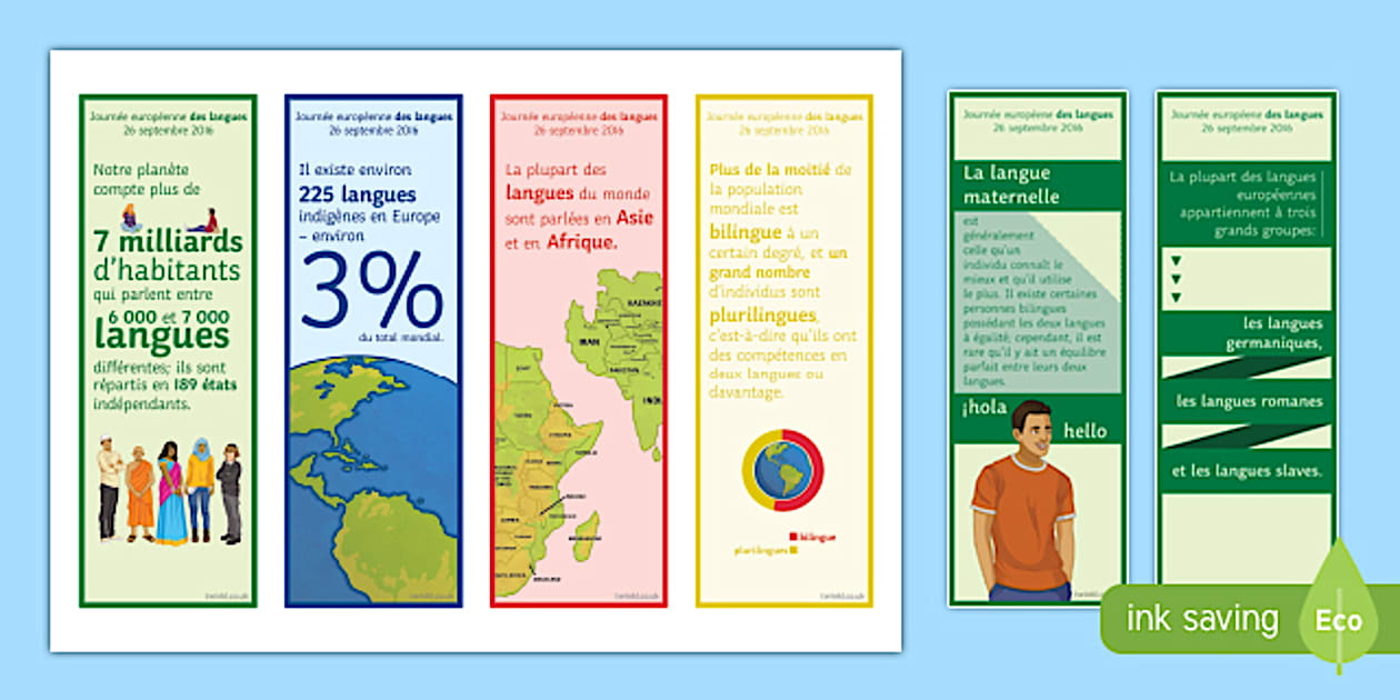 Interesting Facts about Languages in French Bookmarks