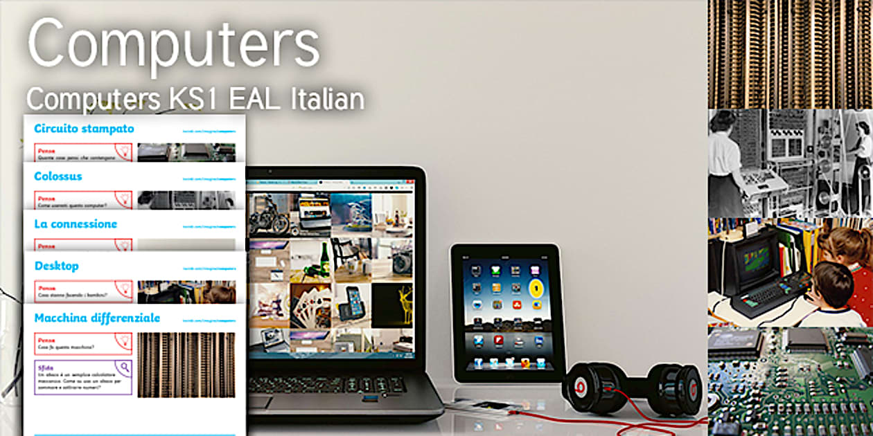 Imagine Computers KS1 Resource Pack Italian (Teacher-Made)