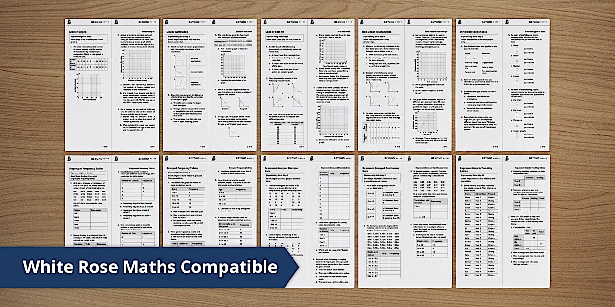 👉 Representing Data - Teaching Bundle (teacher made)