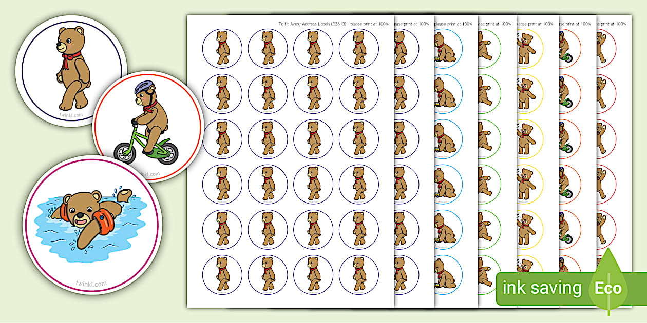 👉 Teddy Bear Counters (teacher made) - Twinkl