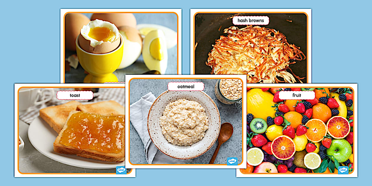 Breakfast Food Photos (teacher made) - Twinkl