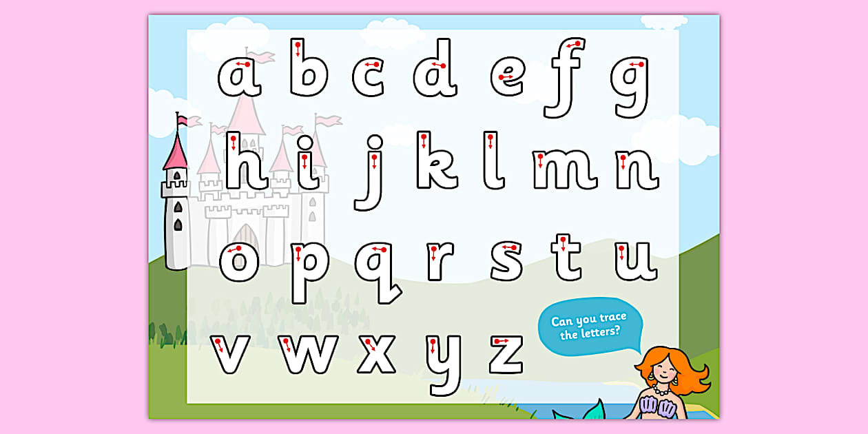 Cursive Fantasy Themed Letter Writing Worksheet - Twinkl