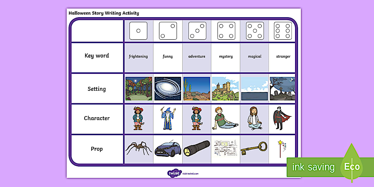 Story Writing Generator Activity (teacher made) - Twinkl