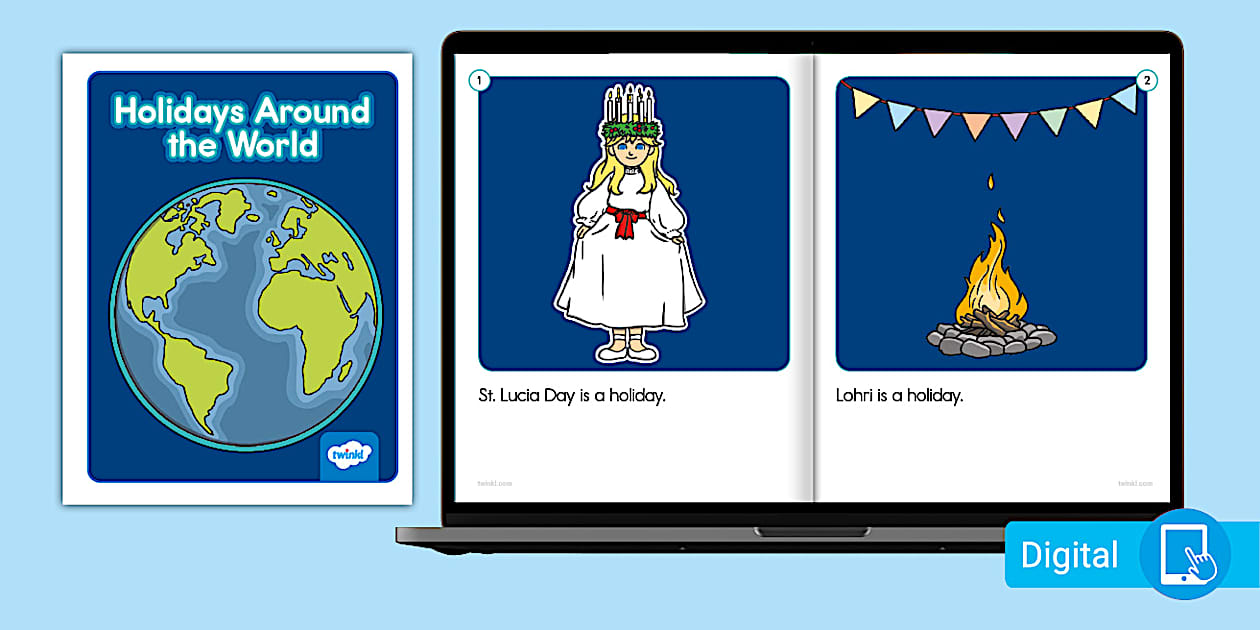 Winter Holidays Around the World Emergent Reader eBook