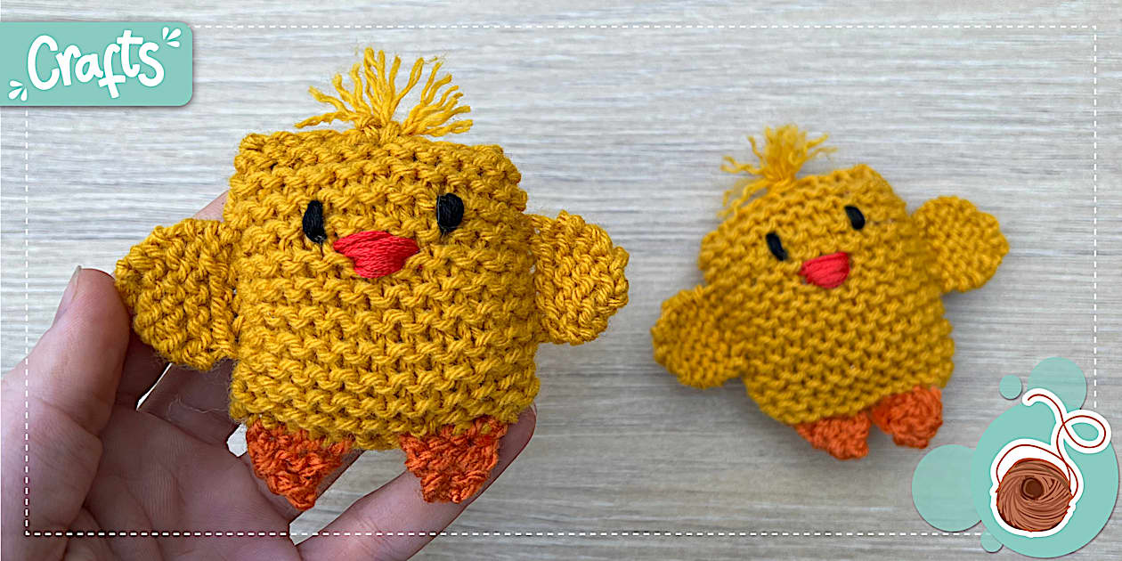 Easter Chick Pattern | Knitting (teacher made) - Twinkl