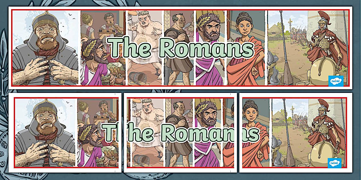 KS2 'The Romans' Display Banner (teacher made) - Twinkl
