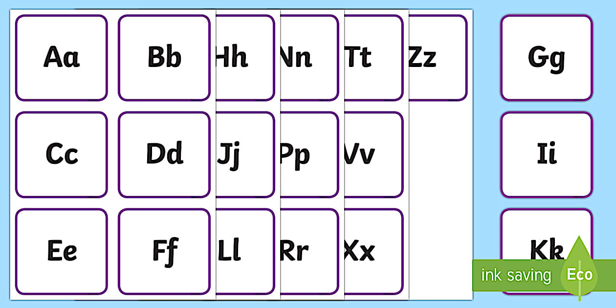 QLD A-Z Alphabet Flashcards (teacher made) - Twinkl