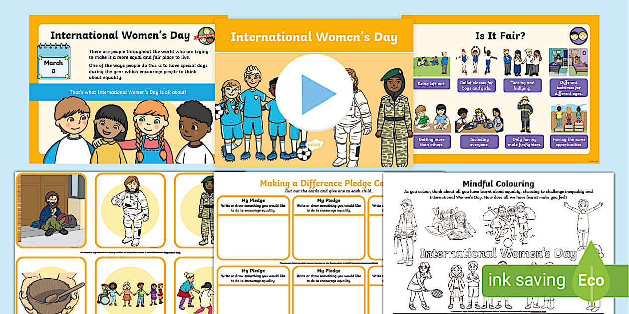 KS1 International Women's Day Lesson Pack | PSHE Resources