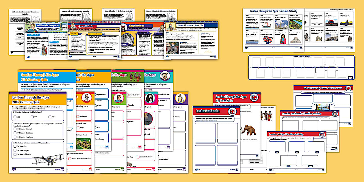 KS1 London through the Ages Topic Pack | History - Twinkl