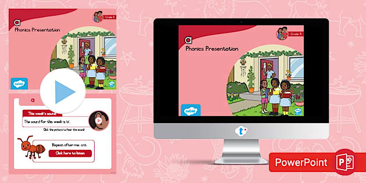 Grade R Phonics: Letter a PowerPoint Presentation