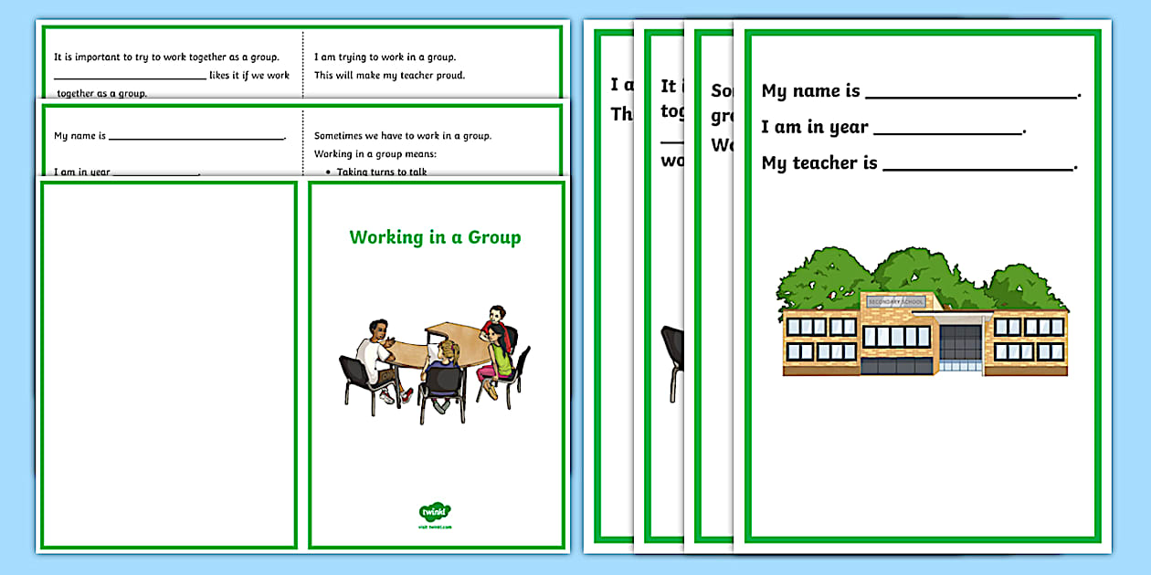 Working in a Group Social Situation (teacher made) - Twinkl