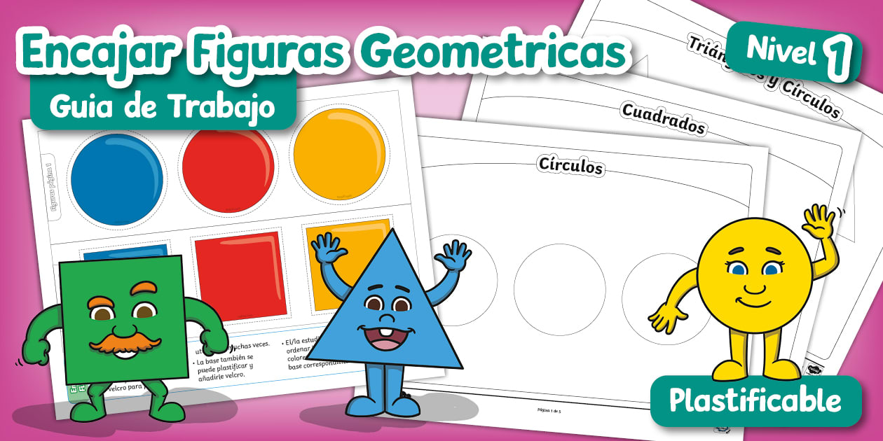 Tarjetas de actividad | Figuras geométricas para clasificar
