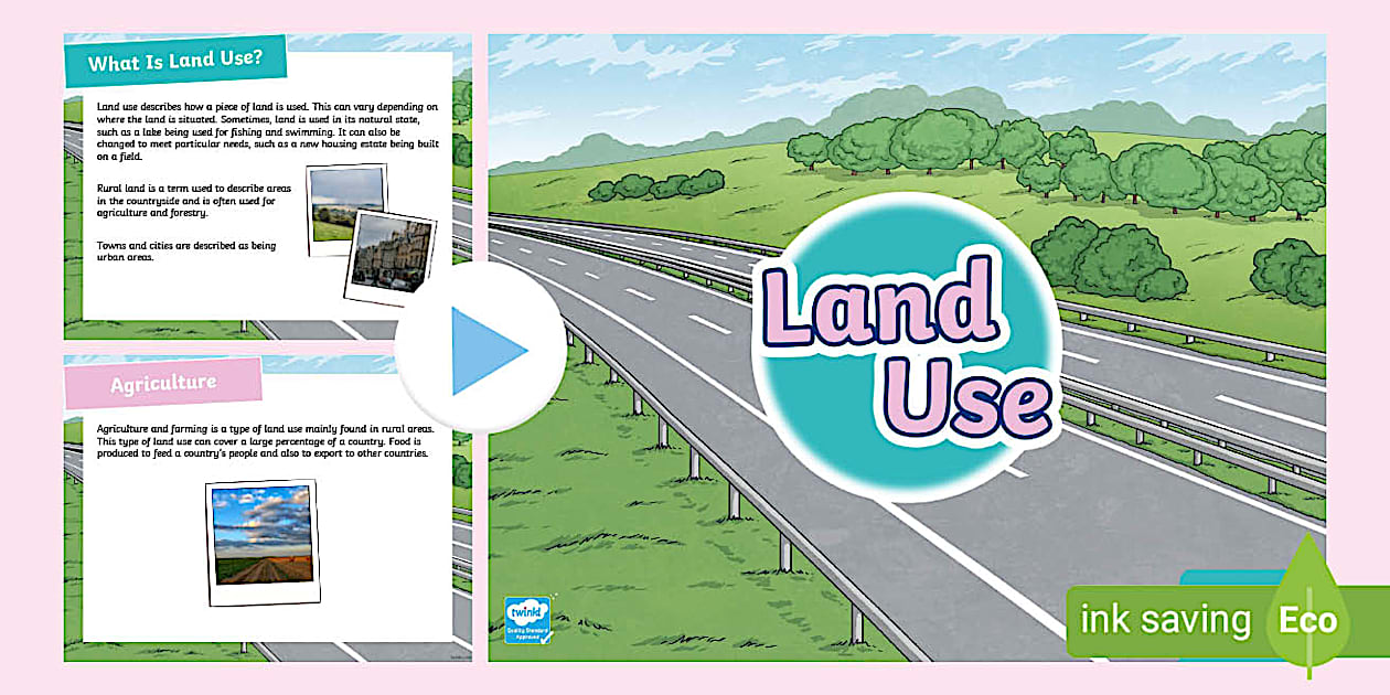 Land Use PowerPoint (teacher made) - Twinkl